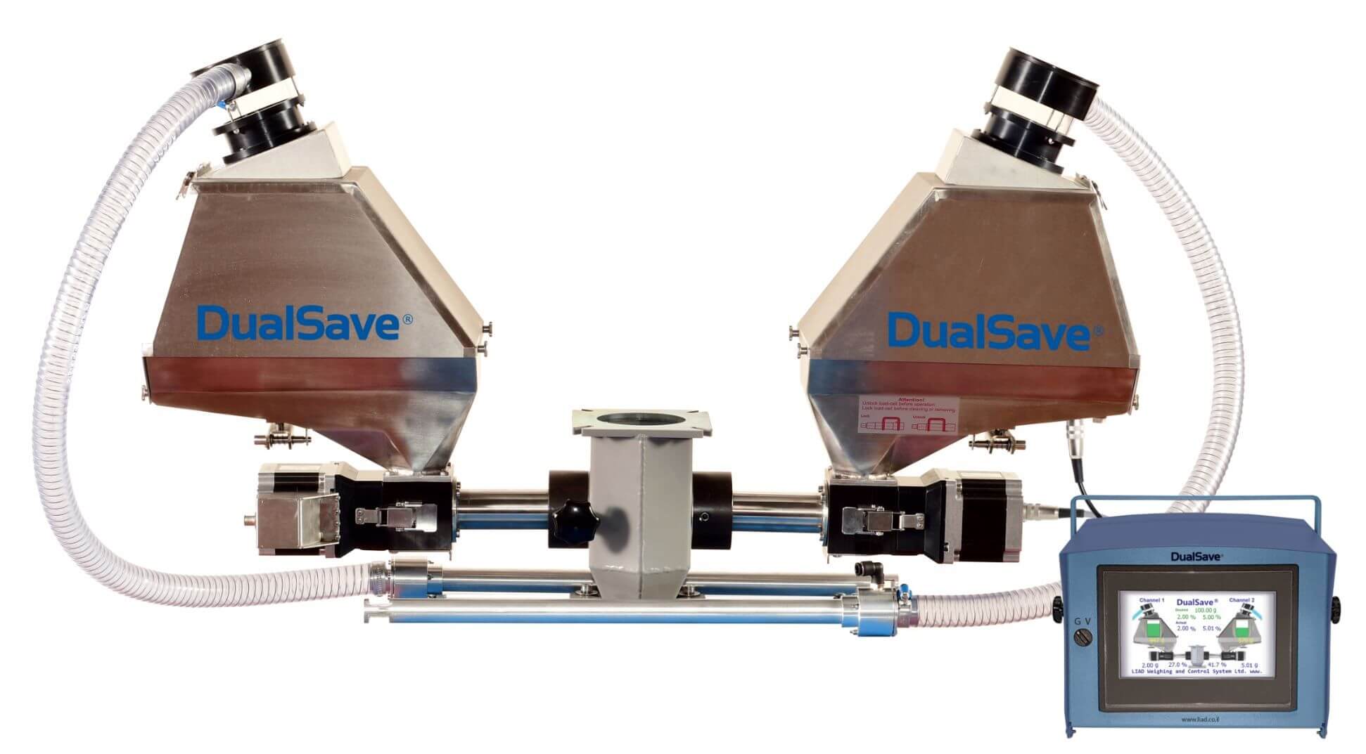 DualSave - לעבודה עם שני ערוצי הזנה במקביל - פלסטיק טיים